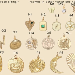 Custom Charm Necklace Gold Filled Necklaces Waterproof & - Etsy