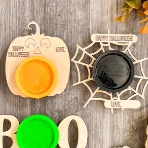 Halloween Play Doh SVG, Digital File, Bats, Skull, Cat, Bundle, Kids ...