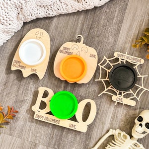 Halloween Play Doh SVG, Digital File, Bats, Skull, Cat, Bundle, Kids ...