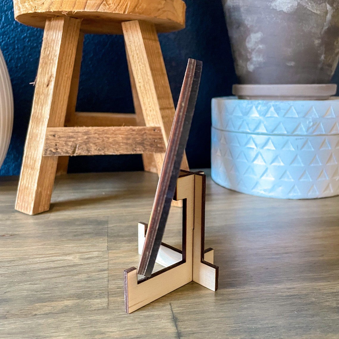 Mini Sign Easel SVG Digital File Picture Easel Tiered Tray - Etsy