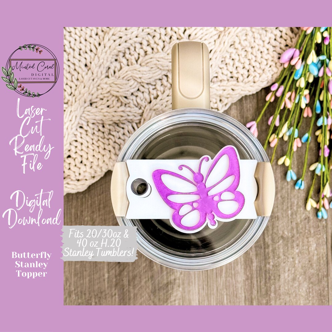 Butterfly Stanley Name Plate SVG, Digital File, Spring, Butterflies ...