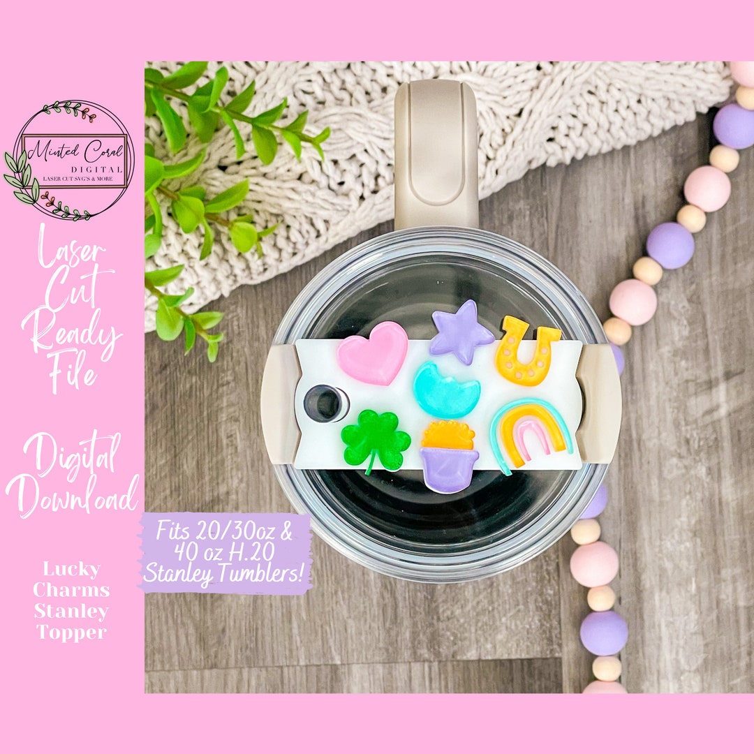 Lucky Charms Stanley Name Plate SVG, Digital File, St Patty's Day ...