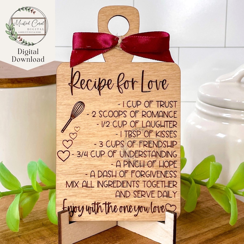 Recipe for Love - Etsy