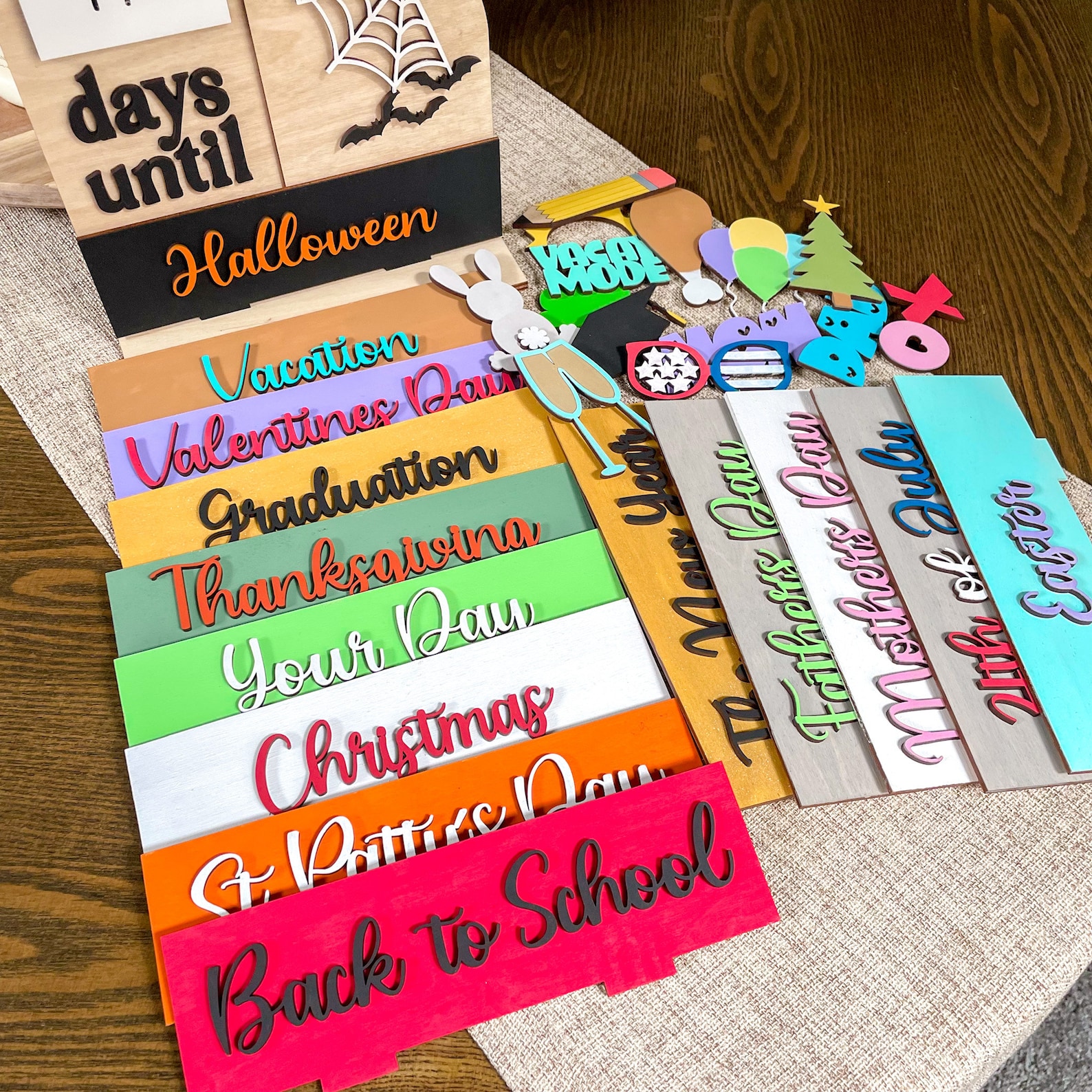 Interchangeable, Countdown, Seasonal, Arch, SVG, Digital File, Days ...