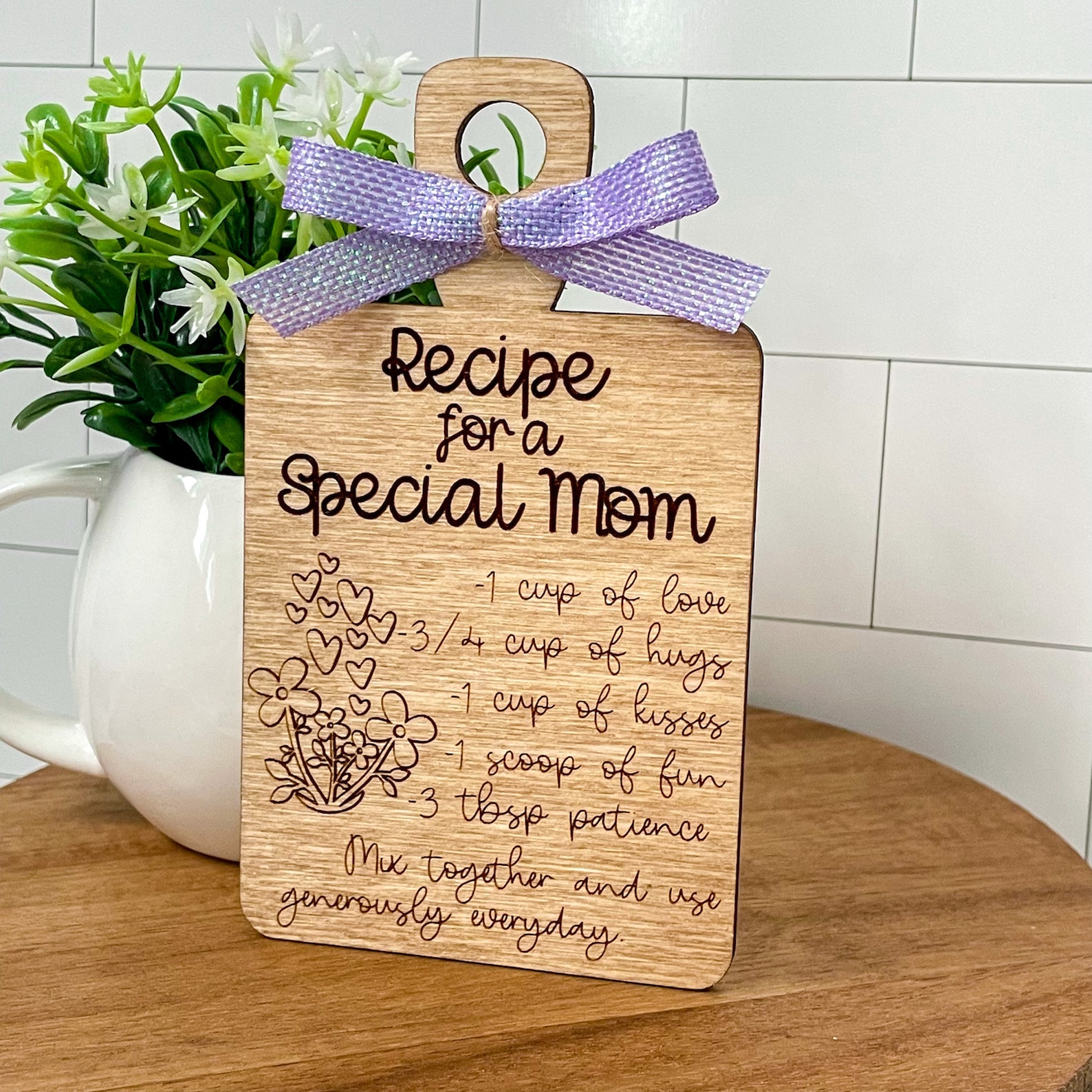 Mothers Day Recipe Board SVG, Digital Download, Grandma, Nana, Mama ...