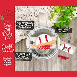 Baseball Stanley Name Plate SVG, Digital File, Baseball Mama, Mom ...