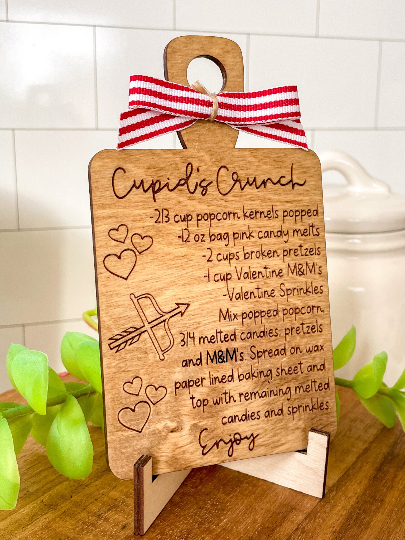 Valentines Day Recipe Board SVG, Digital Download, Recipe for Love ...