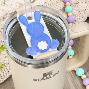 Easter Bunny Stanley Name Plate SVG, Digital Download Glowforge, Laser ...
