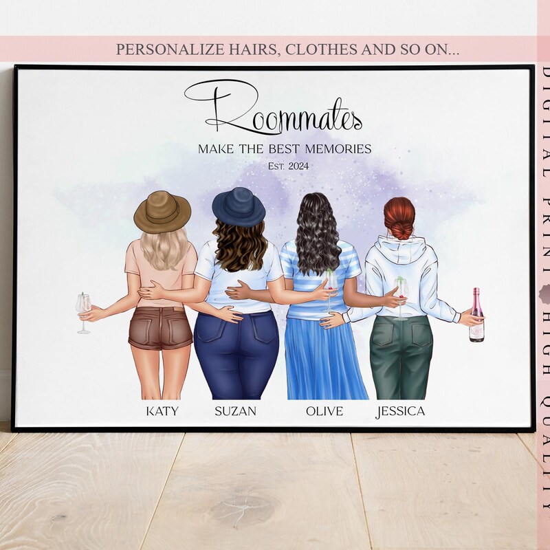 Roommate Sign - Etsy