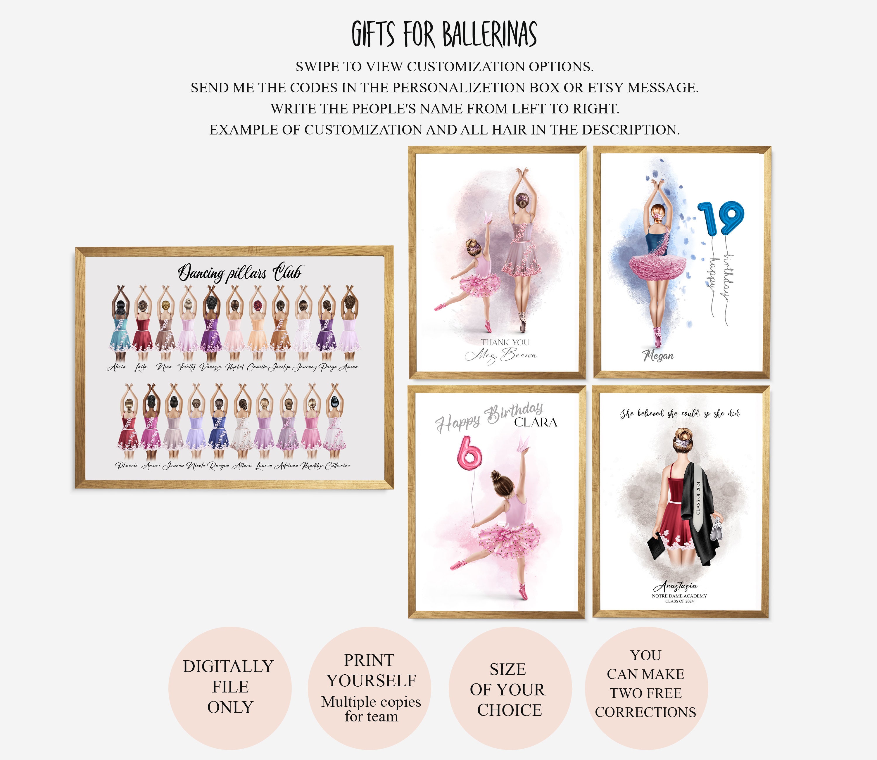 Personalised Dancer Graduation Card Graduation Gift University ...