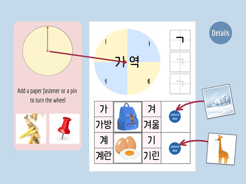 Korean Learning for Kids, Hangul for Children, Korean Consonants ...