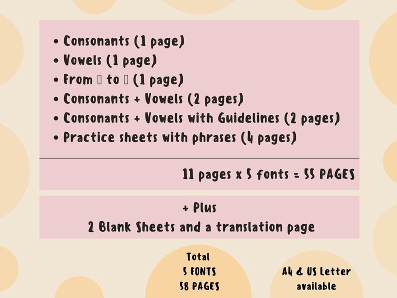 Printable Hangul Handwriting Practice Sheets Hangeul Hand - Etsy