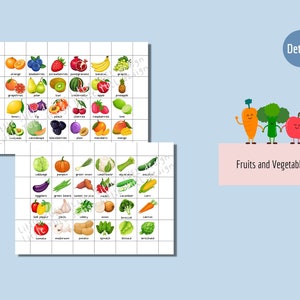 Visual Grocery List for Kids, Shopping List for Children, Shopping ...