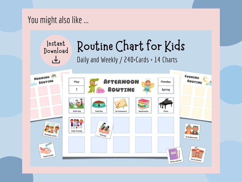 Visual Grocery List for Kids, Shopping List for Children, Shopping ...