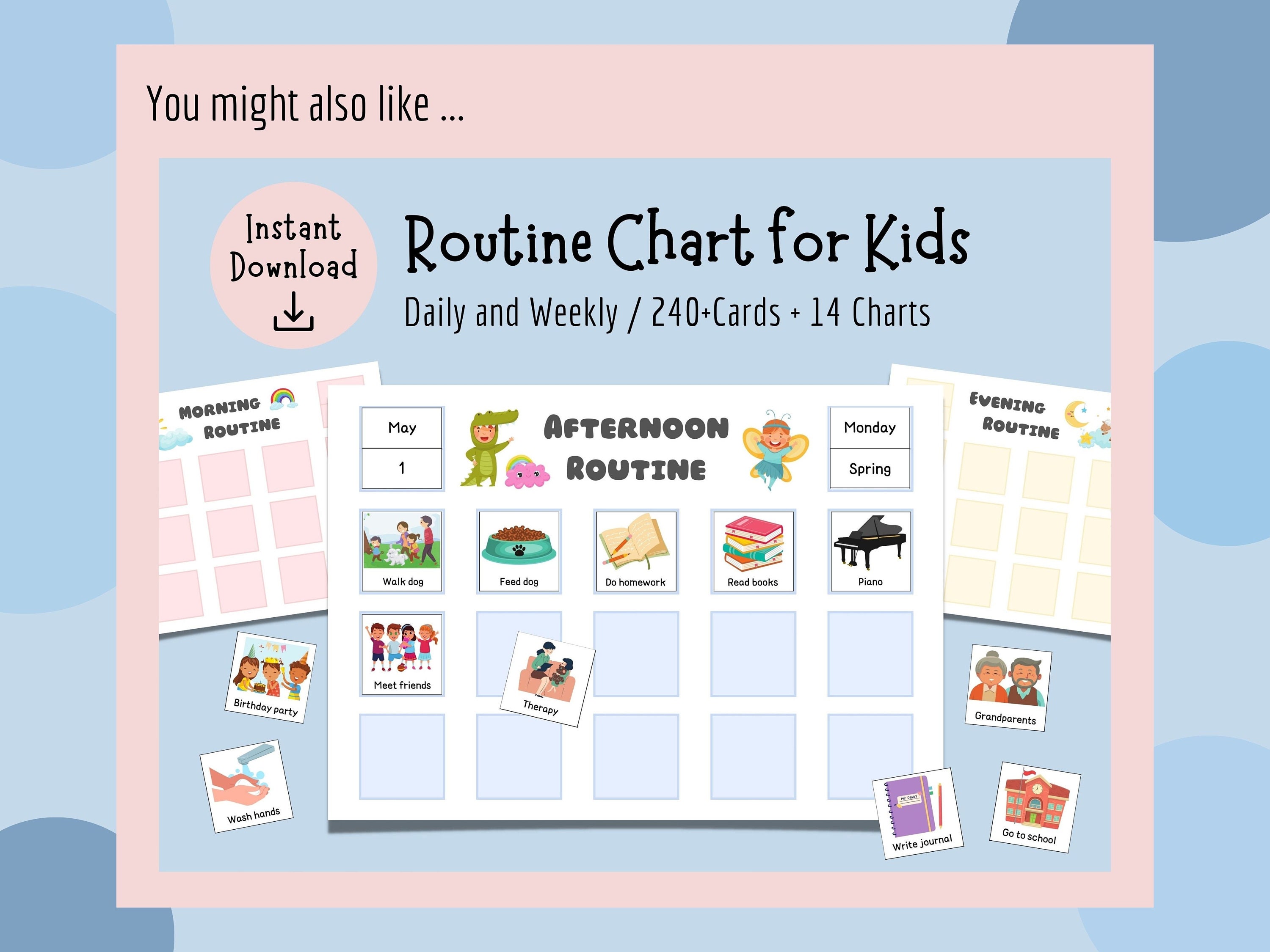 Visual Grocery List for Kids, Shopping List for Children, Shopping ...