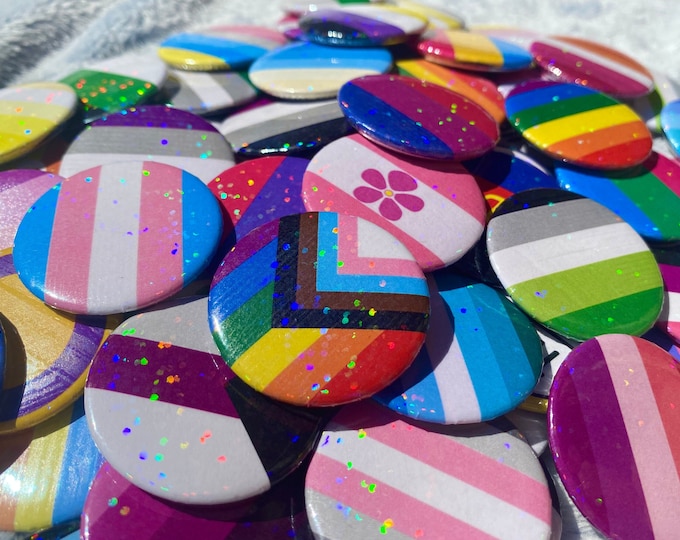 LGBT Pride Buttons, Pride Flag Buttons - Etsy Canada