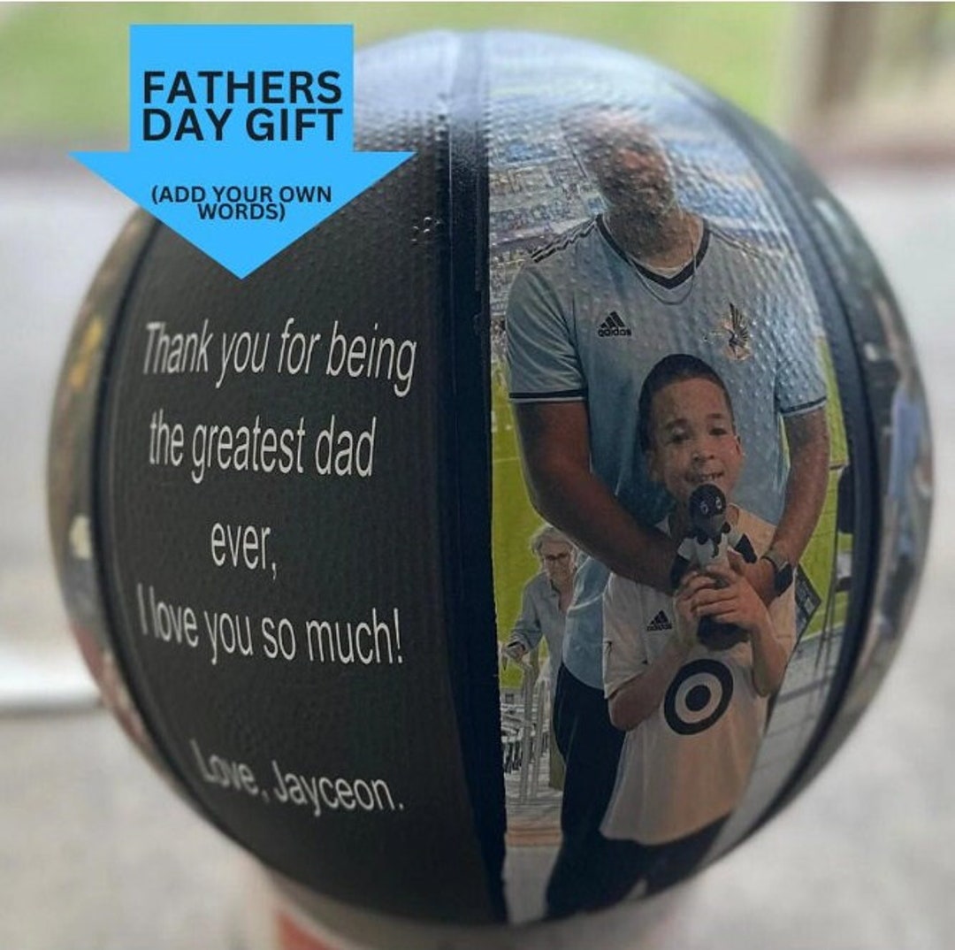 Fathers Day Ball | Basketball | Dad Basketball | Fathers Sports Gift ...