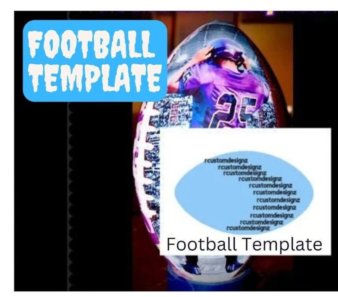 Football | Football Template | Custom Football Template | Photo ...