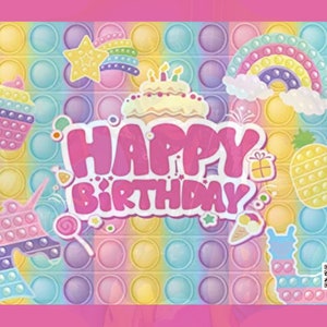 Pop It, Pop It Birthday Chip Bag, Party Chip Bag, Pop It Party Favor ...