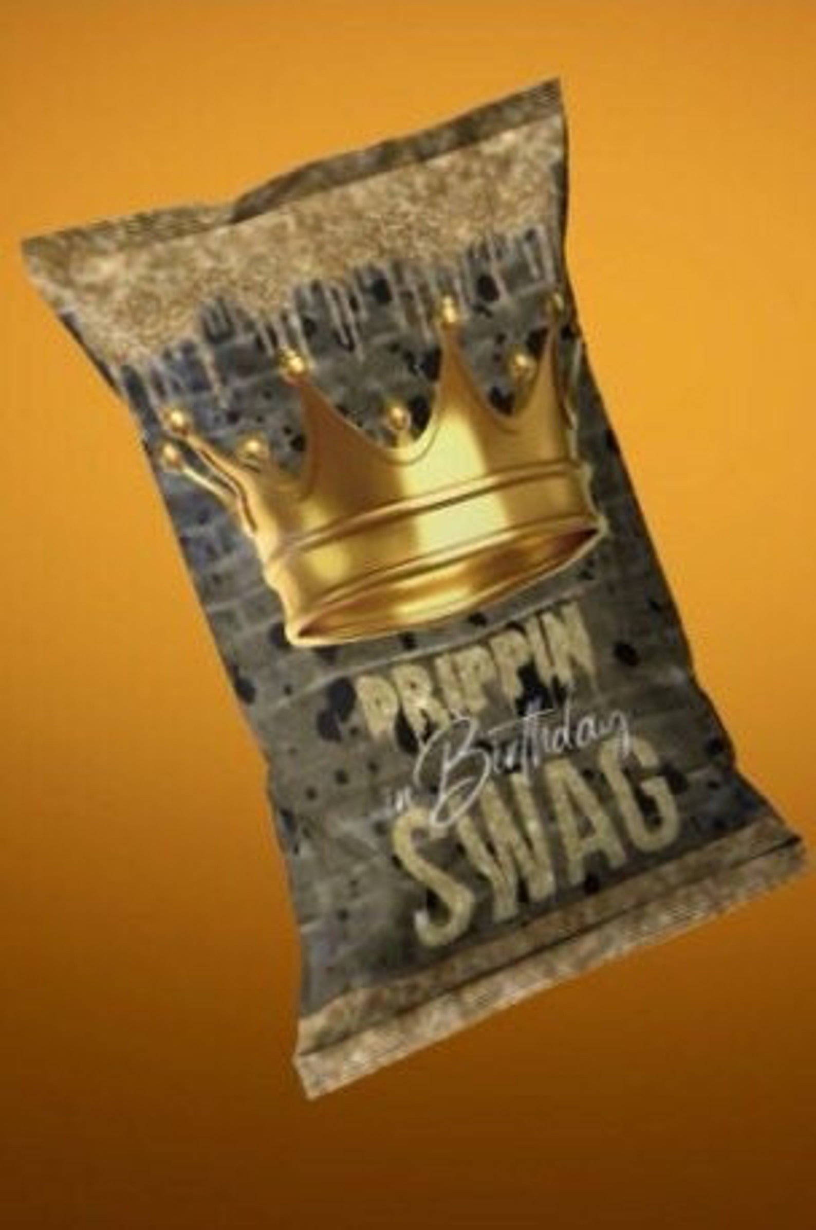 Swag Drip Birthday Chip Bag Wrap Birthday Boy Chip Bag - Etsy