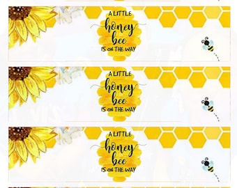 Bee Water Bottle Labels - Etsy