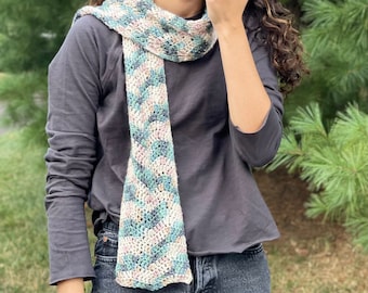 SUSANA RIPPLE SCARF Crochet Pattern - Etsy