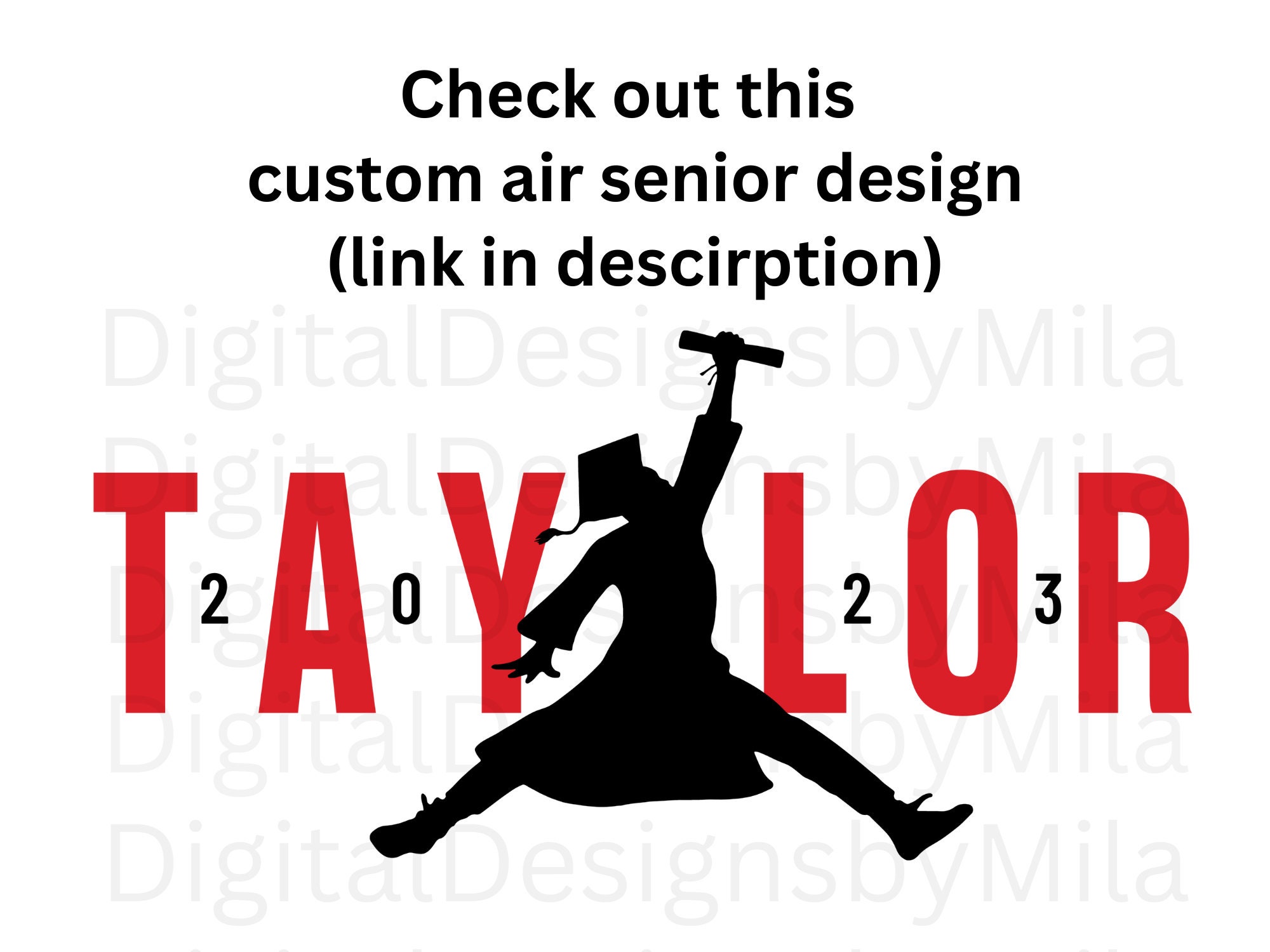 Air Senior 2023 PNG Air Senior 2023 AIR Grad Air Senior 23 Jumpman Grad ...