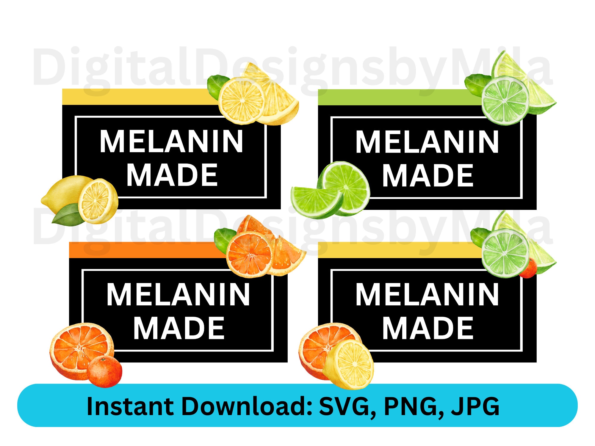 Melanin Made SVG, Melanin PNG, Melaning SVG. Melaning Girl Culture ...
