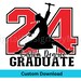 Custom Air Senior 2024 SVG Air Senior 2024 AIR Grad Air Senior 24 ...