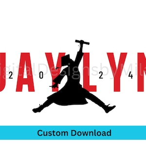 Custom Air Senior 2024 SVG Air Senior 2024 AIR Grad Air Senior 24 ...