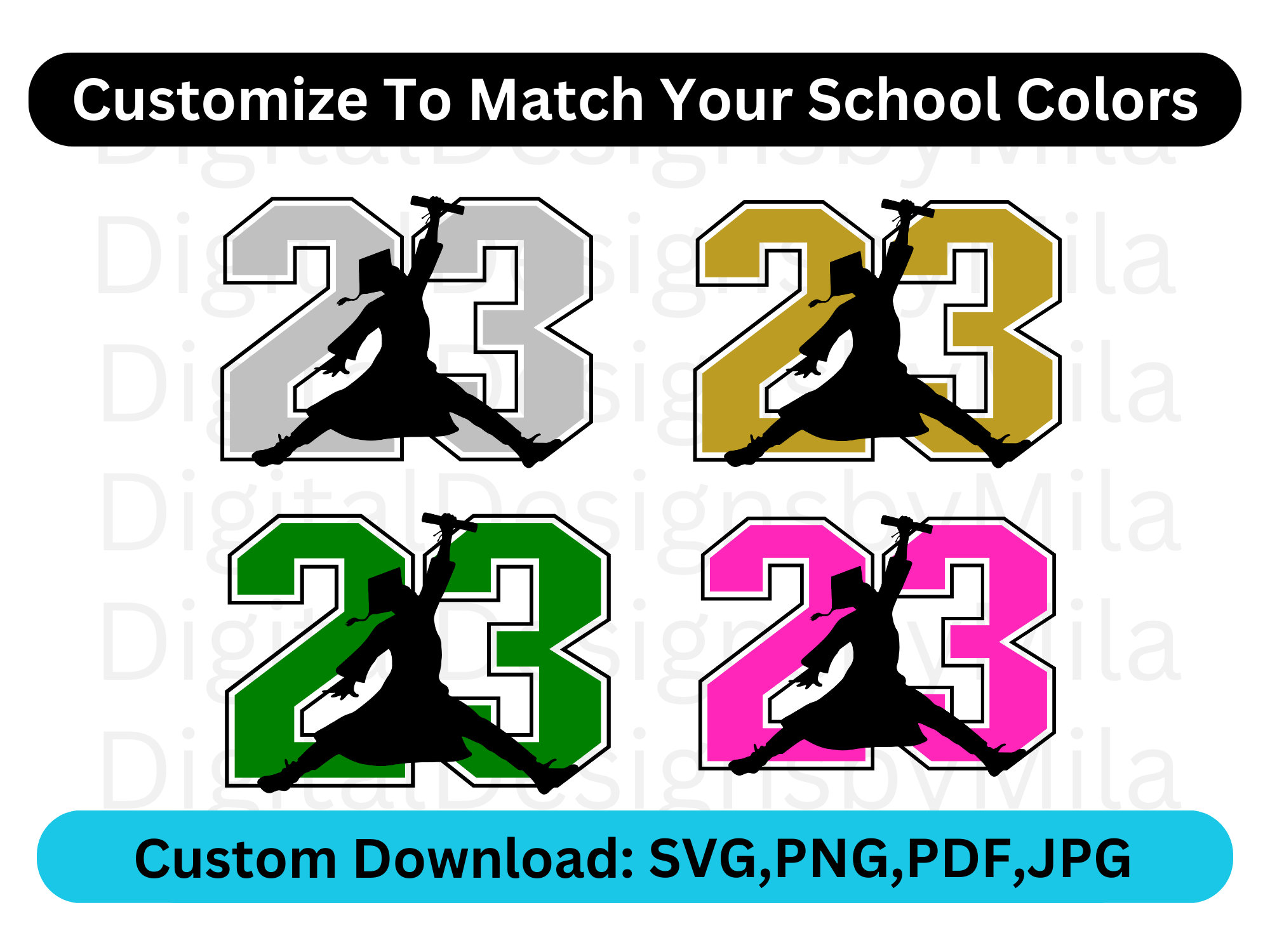 Custom Color Air Senior 2023 SVG Air Senior 2023 AIR Grad Air Senior 23 ...