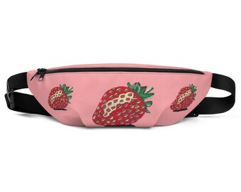 Strawberry Fanny Pack - Etsy