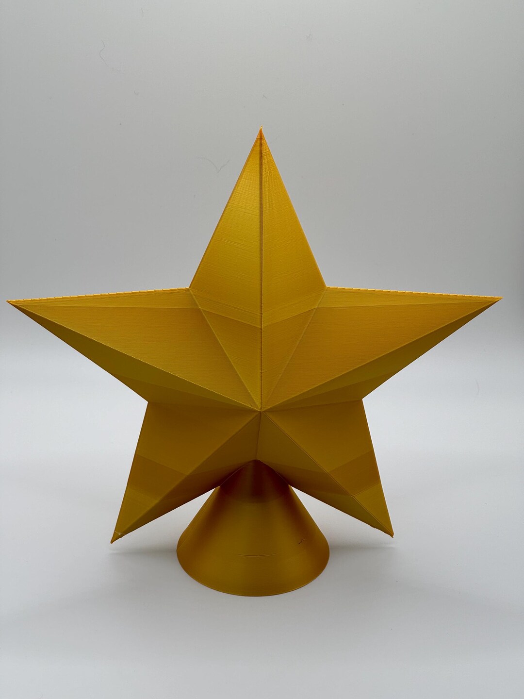 3D Printed Star Christmas Tree Topper - Etsy