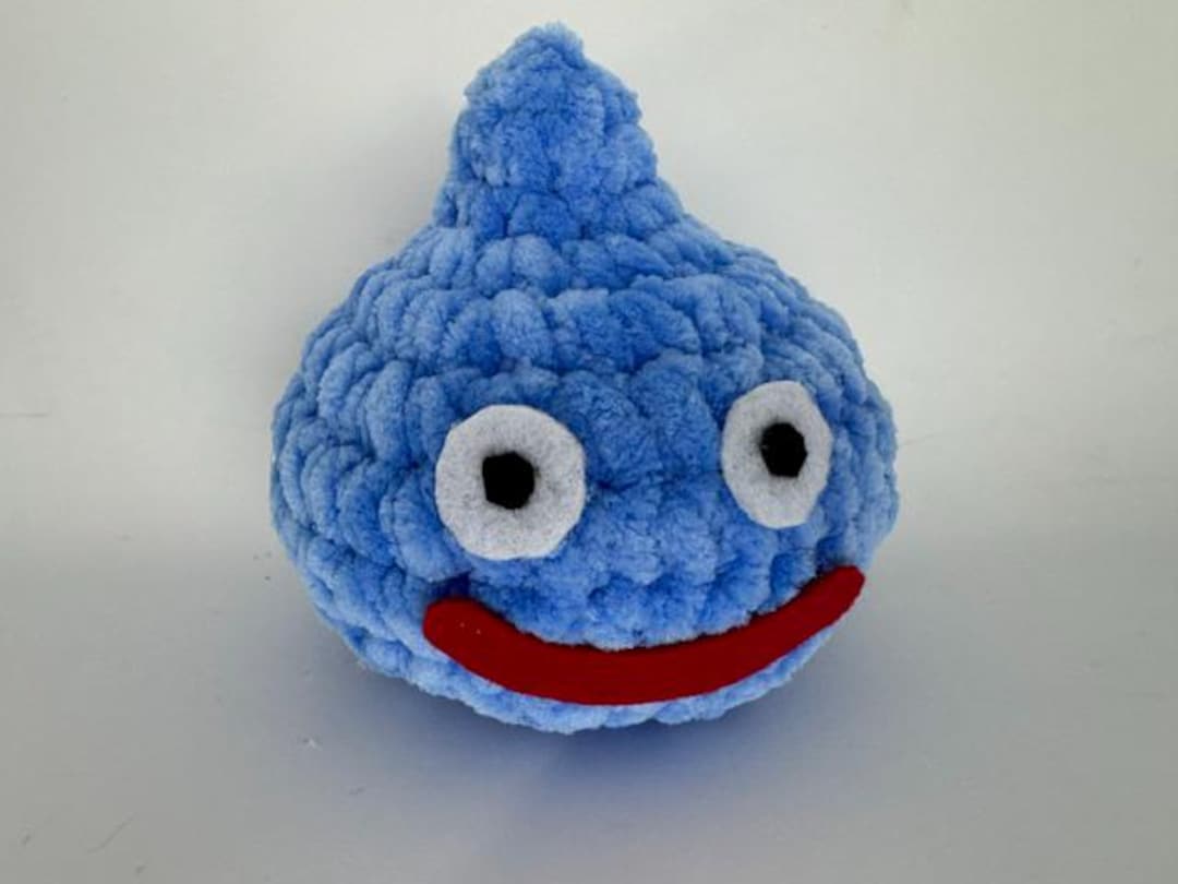 Slime Monster dragon Quest Beginner Amigurumi Crochet Pattern - Etsy