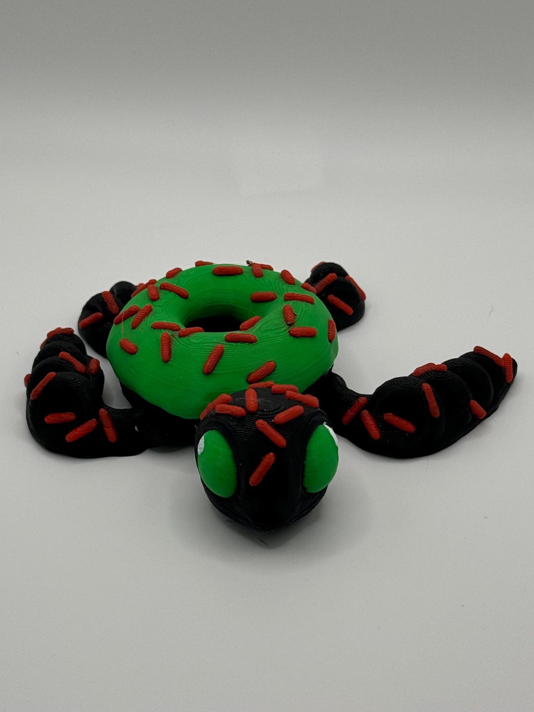 3D Printed Articulating Donut Turtle - Etsy