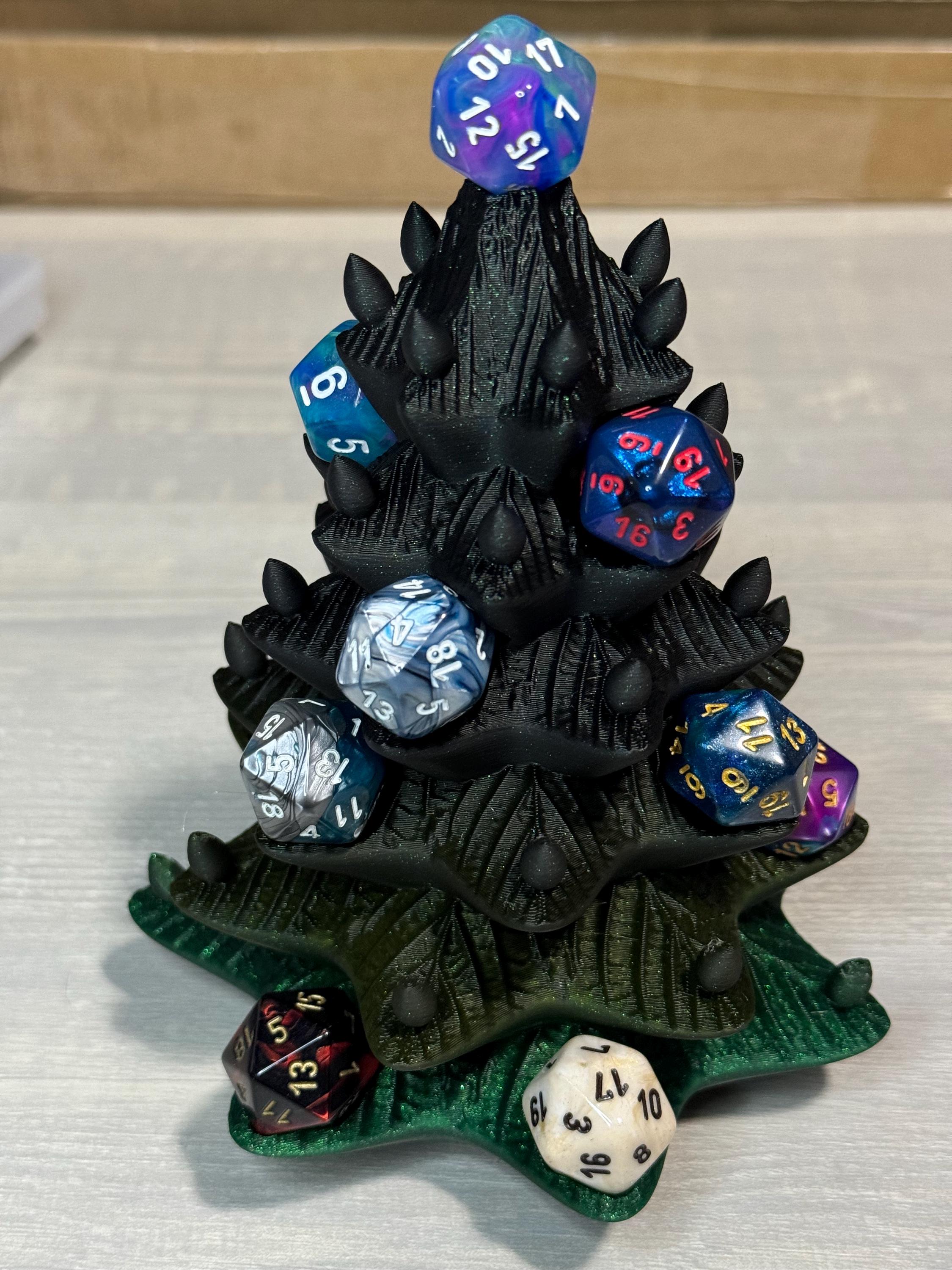 3D Printed Christmas Tree Dice Stand/display - Etsy