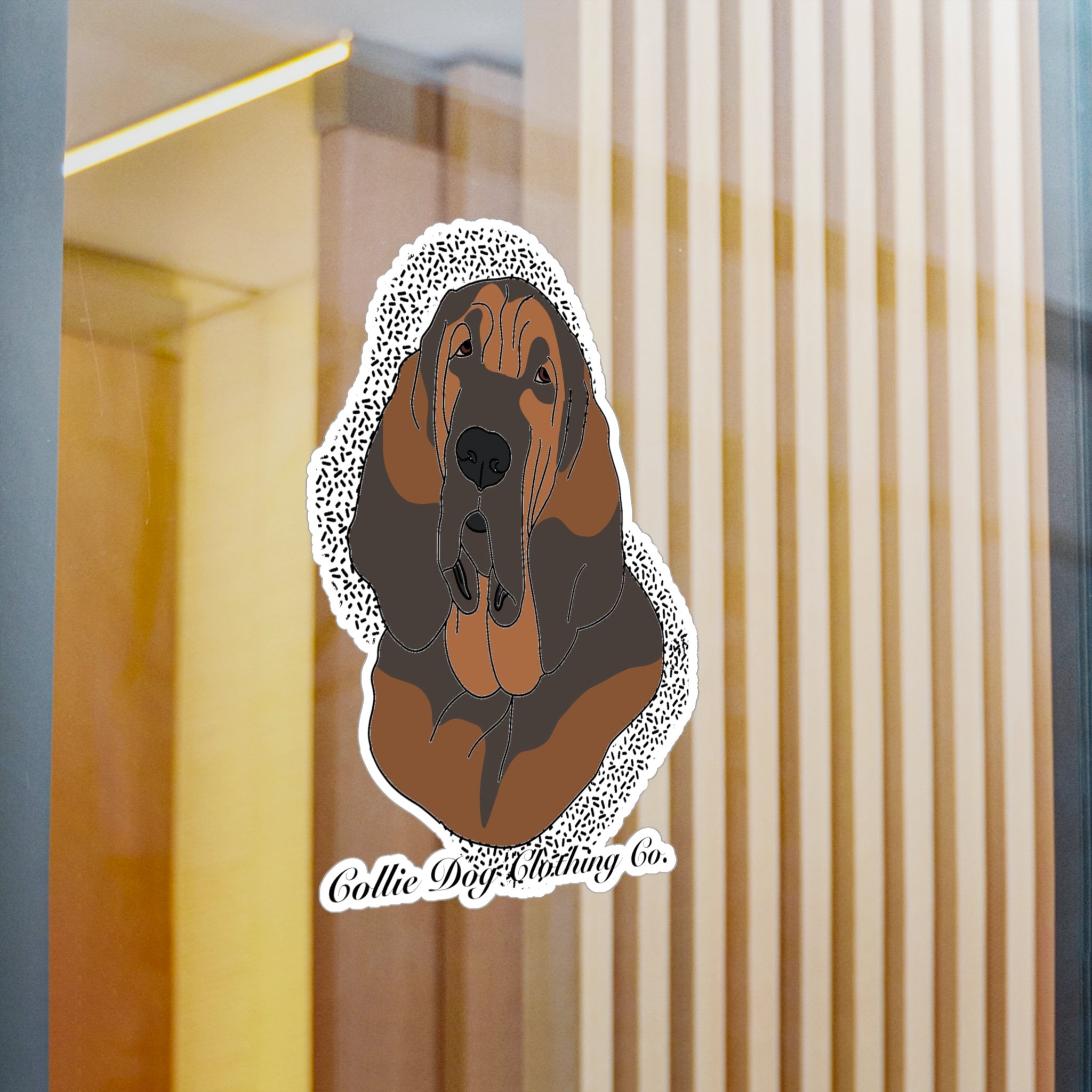 Boujee Bloodhound Vinyl Decals - Etsy