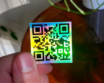 Vinyl Rick Roll Qr Code - Etsy