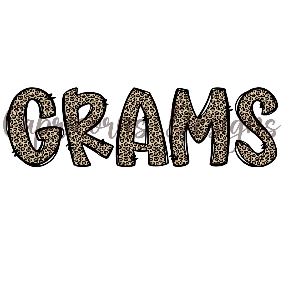 Grams PNG Digital Download - Etsy