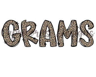 Grams PNG Grams Clipart Commercial Use Digital Download DTG Print ...