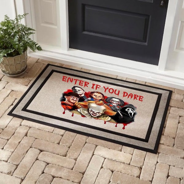 Jason Freddy Michael Myers Rug - Etsy