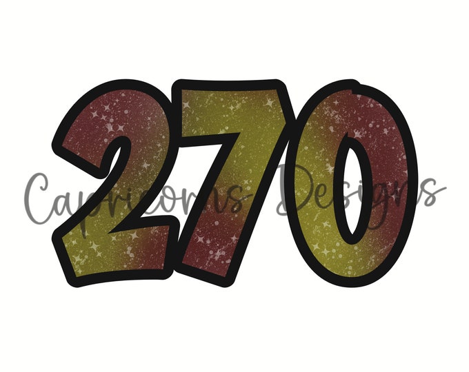 270 Area Code PNG Digital Design Download - Etsy
