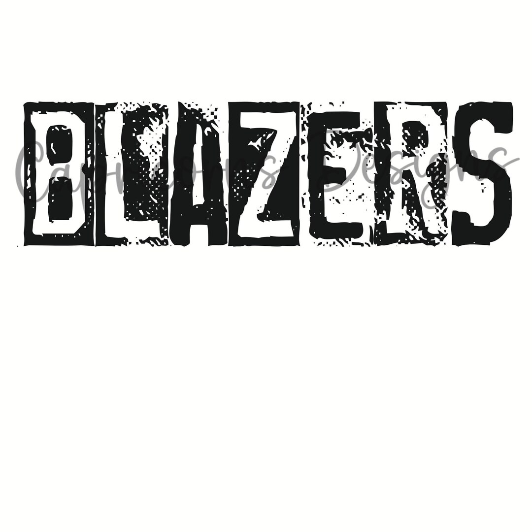 Blazers PNG Digital Design Download - Etsy