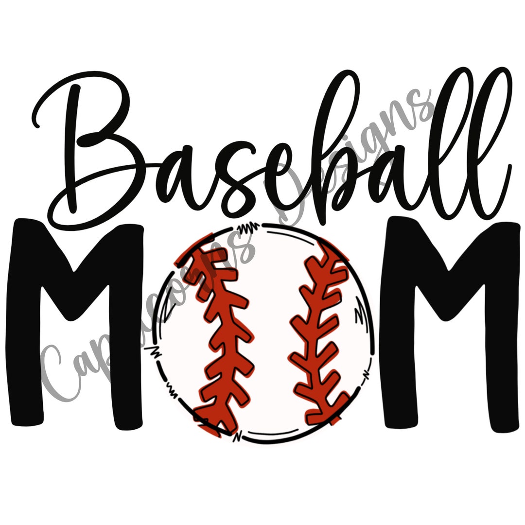 Baseball Mom PNG Digital Download - Etsy