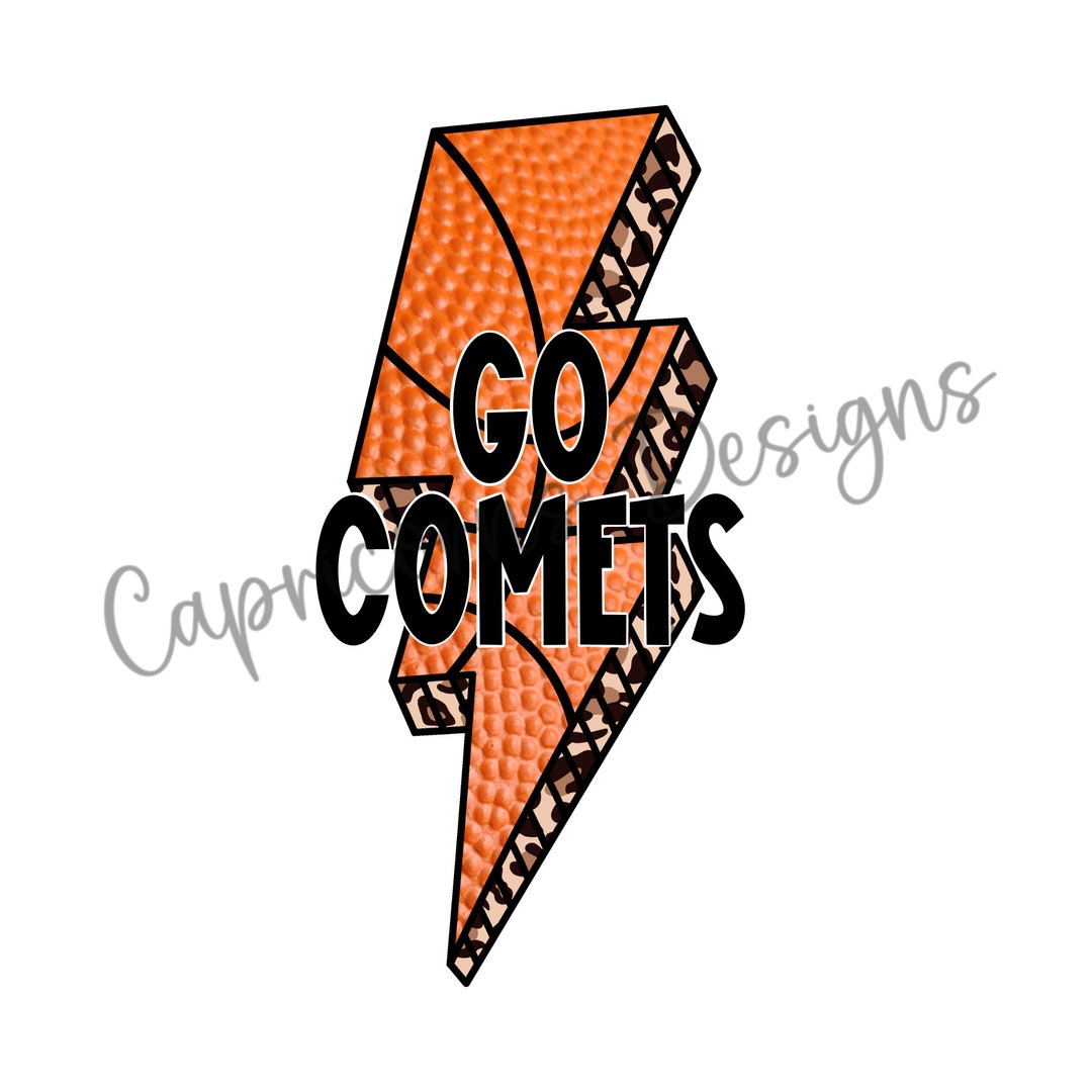 Comets Basketball PNG Digital Design Download - Etsy