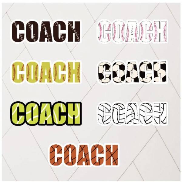 Coach Stickers - Etsy