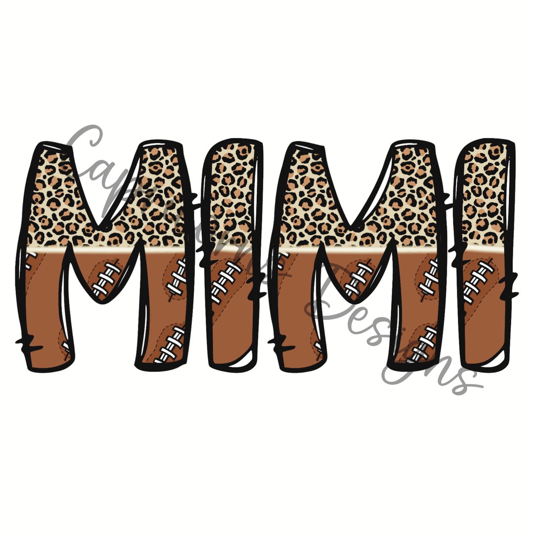 Football Mimi PNG Digital Design Download - Etsy