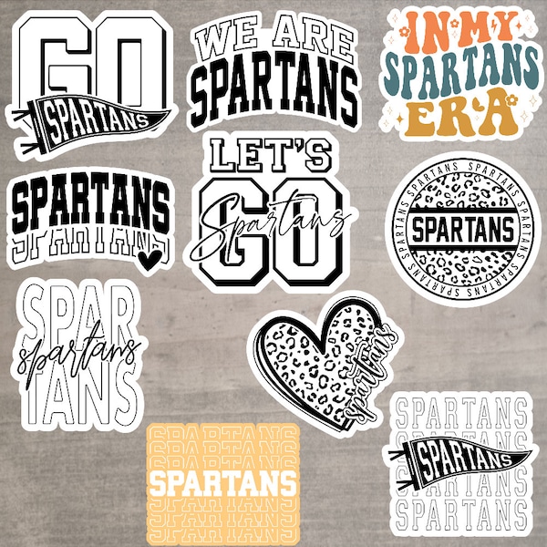 Spartans Stickers - Etsy