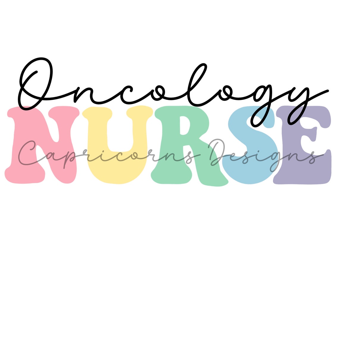 Oncology Nurse PNG Digital Design Download - Etsy