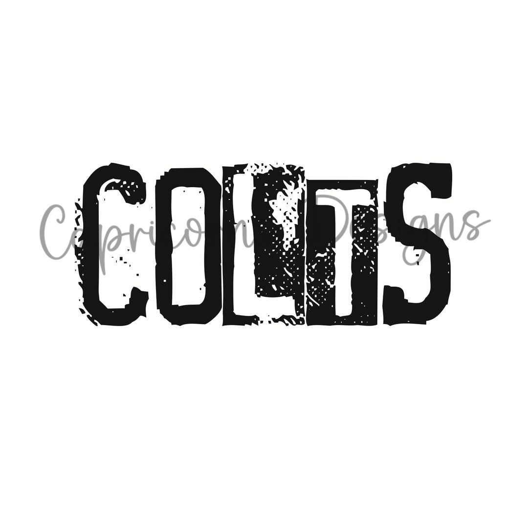 Colts PNG Digital Design Download - Etsy
